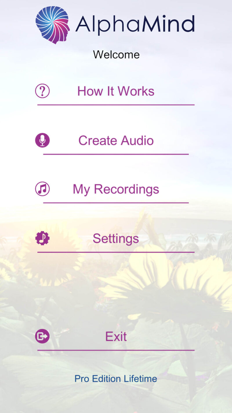 AlphaMind Self Hypnosis App - Self Hypnosis Programs