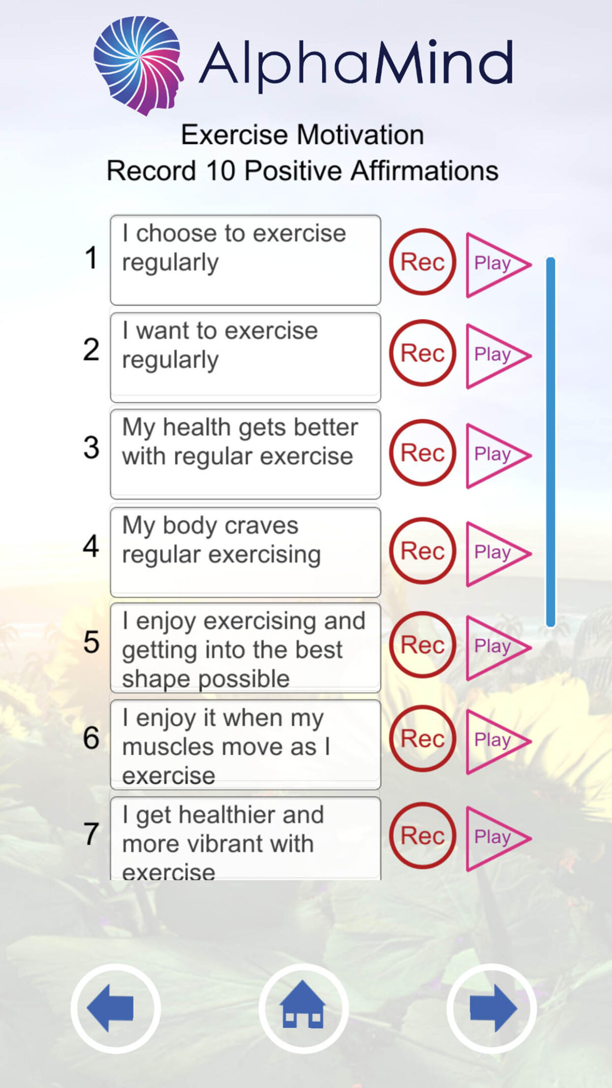 AlphaMind Self Hypnosis App - Self Hypnosis Programs